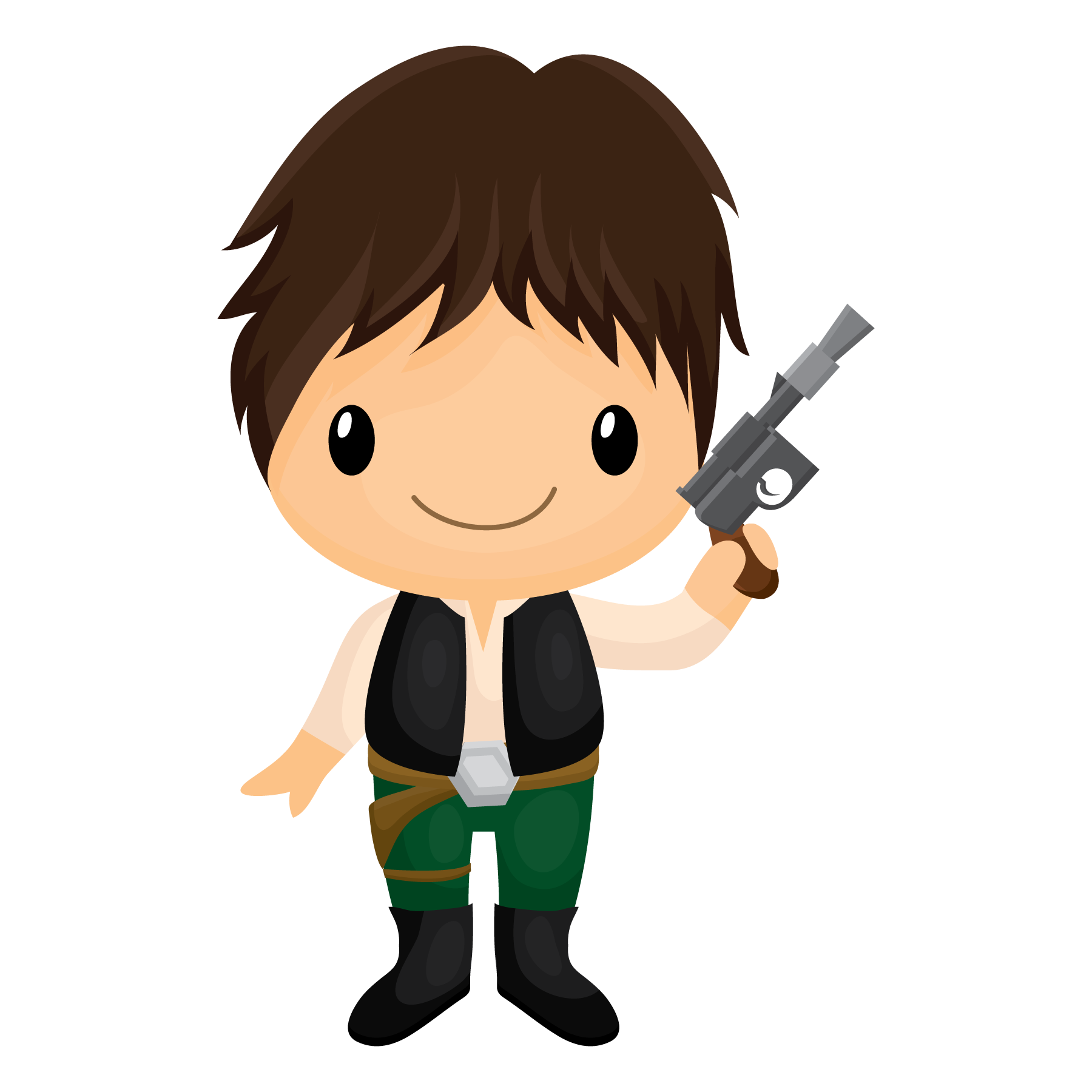 Han Solo 3 OrigamiAmi Han Solo 3 OrigamiAmi