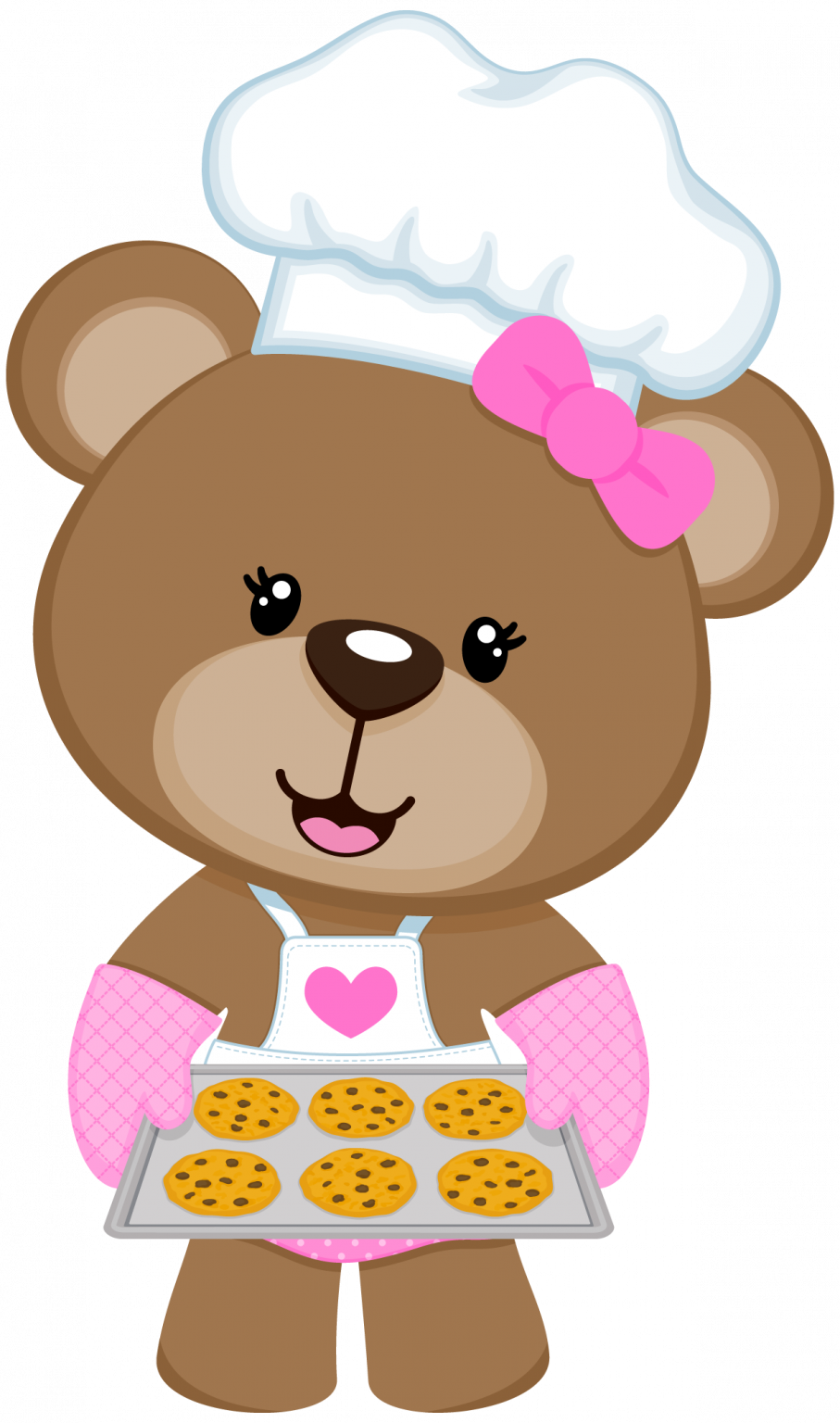 baker bear1 - OrigamiAmi