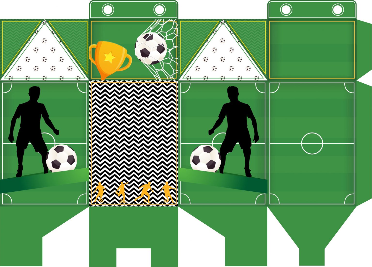 Kit Festa Futebol para imprimir - Arte para toda a festa